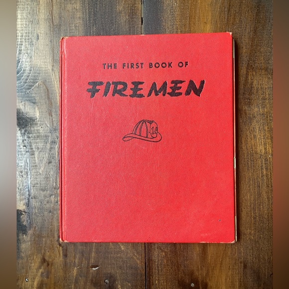 Vintage | Accents | The First Book Of Firemen By Benjamin Brewster ...